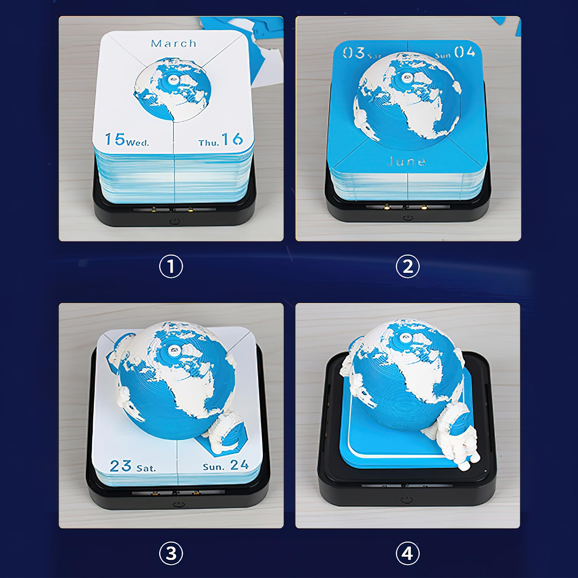 3D Calendar - Earth