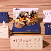 3D Calendar 2026 - Magic Castle