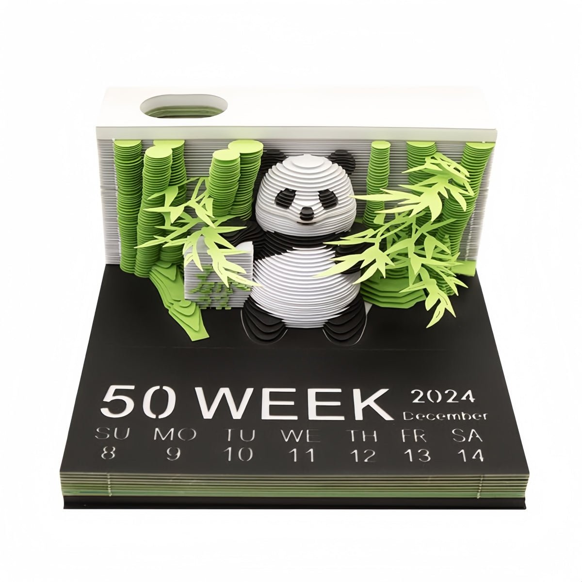 3D Calendar - Panda